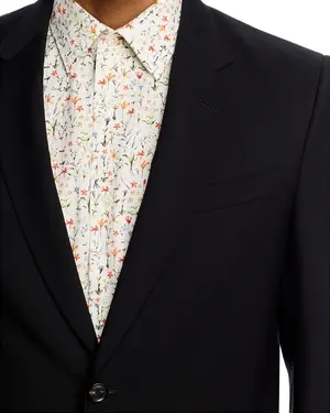 Paul Smith Soho Wool And Mohair Extra Slim Fit Suit - Black