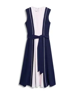 HOBBS LONDON Louise Midi Dress - Midnight Pink