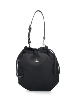 VIVIENNE WESTWOOD Pouch "orb" Black