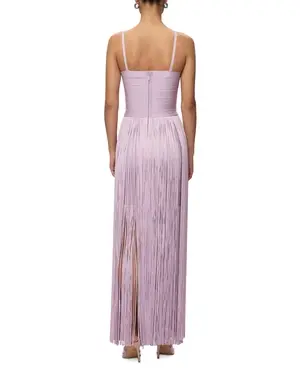 Herve Leger Ember Ankle-length Bandage Dress