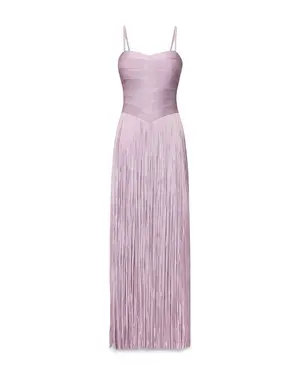 Herve Leger Ember Ankle-length Bandage Dress