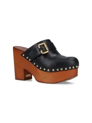 Chloé Mules With Wedge "jeannette
