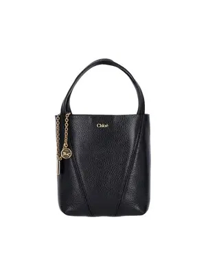 Chloé Spin' Small Tote Bag - Black