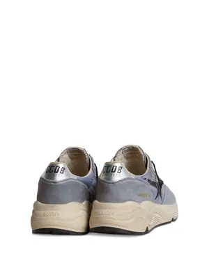 GOLDEN GOOSE Running Sneakers - Blue Denim