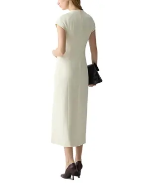 Theory Raglan Sleeve Midi Dress