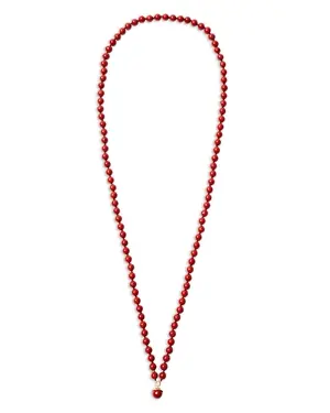 Chan Luu Gemstone Beaded Pendant Necklace, 46 - Red Jasper