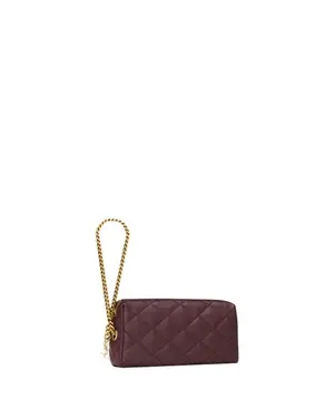 Saint Laurent Cassandre Bijou Pouch - Rouge Cabernet
