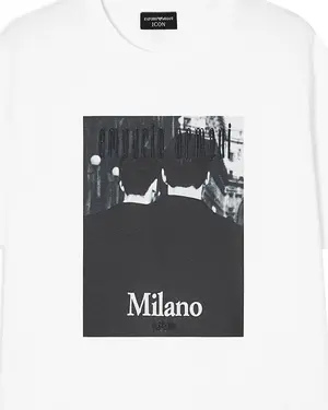 Emporio Armani Milano Graphic Logo T-shirt