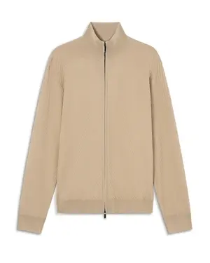 Emporio Armani Zip Cardigan Sweater