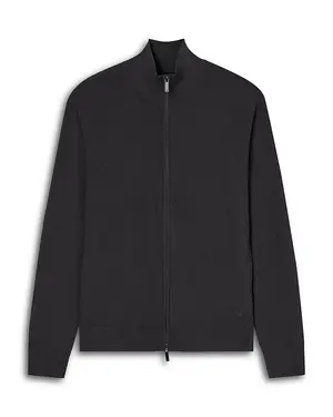 Emporio Armani Cardigan Sweater - Solid Black
