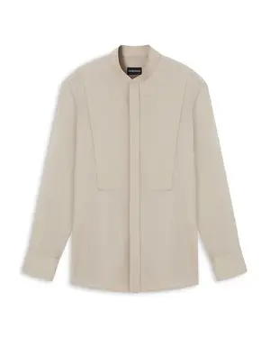 Emporio Armani Wool Blend Shirt