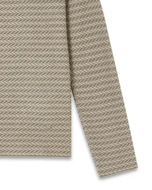 Emporio Armani Chevron Patterned Pullover Sweater