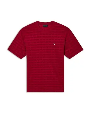 Emporio Armani Tonal Logo Print Tee