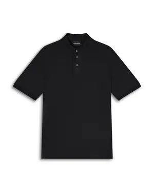 Emporio Armani Jacquard Polo Shirt
