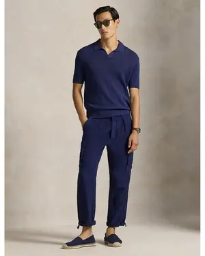 Polo Ralph Lauren Slim Tapered Fit Linen Cargo Pants