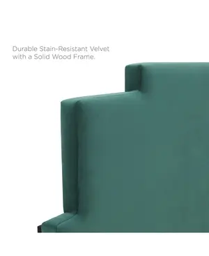 MODWAY Kasia Performance Velvet Headboard