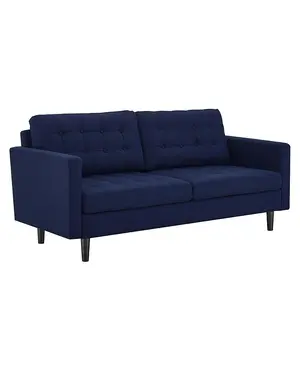 MODWAY Exalt Tufted Fabric Sofa - Royal Blue