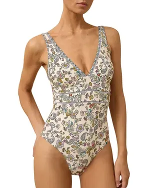 MONTE & LOU Multi Fit V One Piece Swimsuit