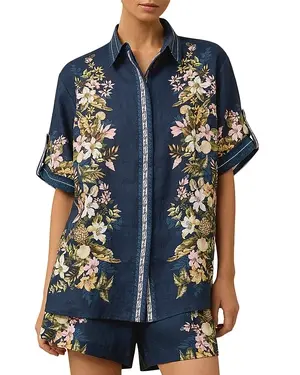 MONTE & LOU Linen Shirt - Maya