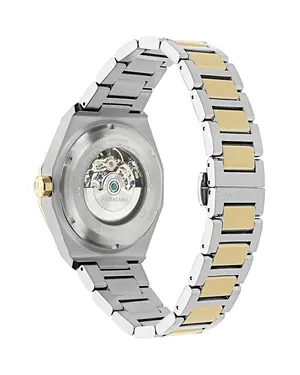 FERRAGAMO Edge Skeleton Automatic Watch, 42mm