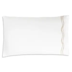 Frette Silent Embroidery Sheet Set, King Exclusive - Milk/sand
