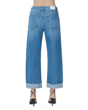 PISTOLA Kacey Mid-rise Boyfriend Jeans With Cuffs - Laguna