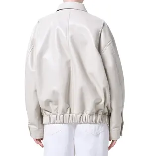 AGOLDE Aston Leather Bomber - Buff
