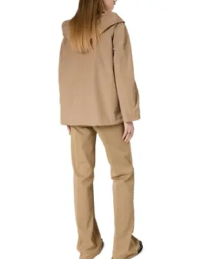Gerard Darel Jordane Reversible Hooded Jacket - Navy