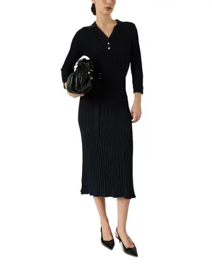Gerard Darel Rihamie Midi Shirt Dress