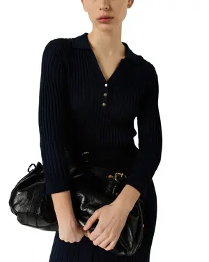 Gerard Darel Rihamie Midi Shirt Dress