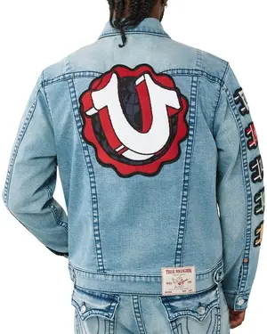 True Religion Varsity Jimmy Patch Jacket