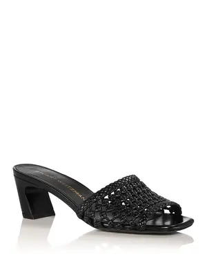 STUART WEITZMAN Marina 50 Sandals - Black