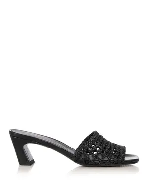 STUART WEITZMAN Marina 50 Sandals - Black