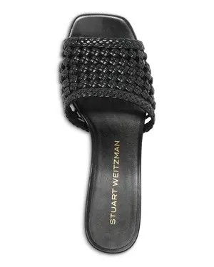 STUART WEITZMAN Marina 50 Sandals - Black