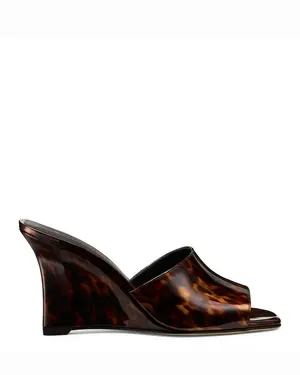 STUART WEITZMAN Vini 85 Wedge Slides - Classic