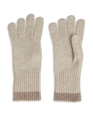 REISS Florise Gloves - Taupe