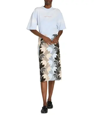 Marni Open Work Macrame Skirt