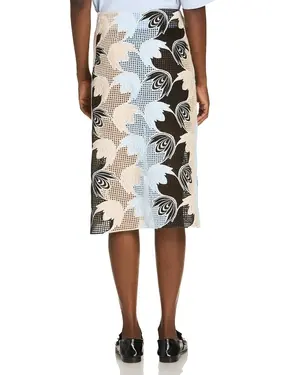 Marni Open Work Macrame Skirt