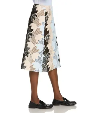 Marni Open Work Macrame Skirt
