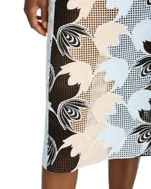 Marni Open Work Macrame Skirt