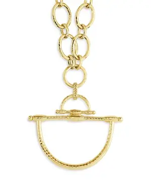 ANABEL ARAM Cheval D Ring Pendant - Gold