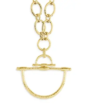 ANABEL ARAM Cheval D Ring Pendant - Gold