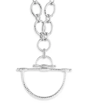 ANABEL ARAM Cheval Bit Pendant - Silver