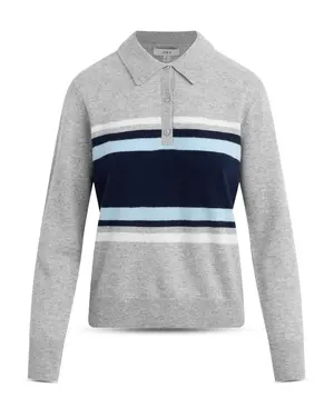 Joe's Jeans Long Sleeve Cashmere Polo