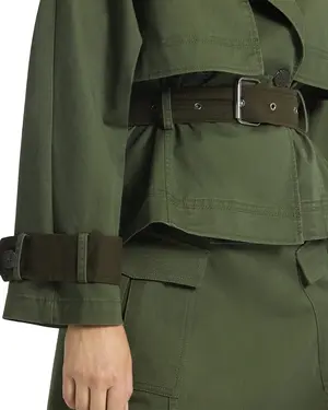 Derek Lam 10 Crosby Ines Cropped Trench Jacket
