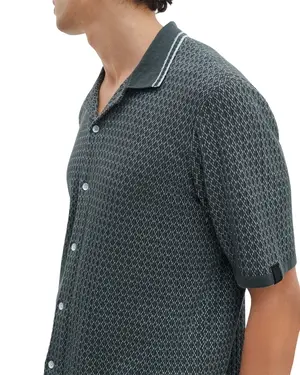 Rag & Bone Harvey Cross Stitch Shirt