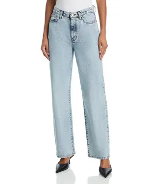 Tove Light Wash Bottoms For Women