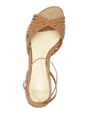 ALEXANDRE BIRMAN Lillian Leather Flat Sandals