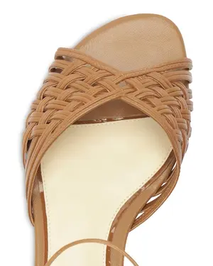 ALEXANDRE BIRMAN Lillian Leather Flat Sandals