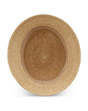 Saint Laurent Maglina Straw Bucket Hat